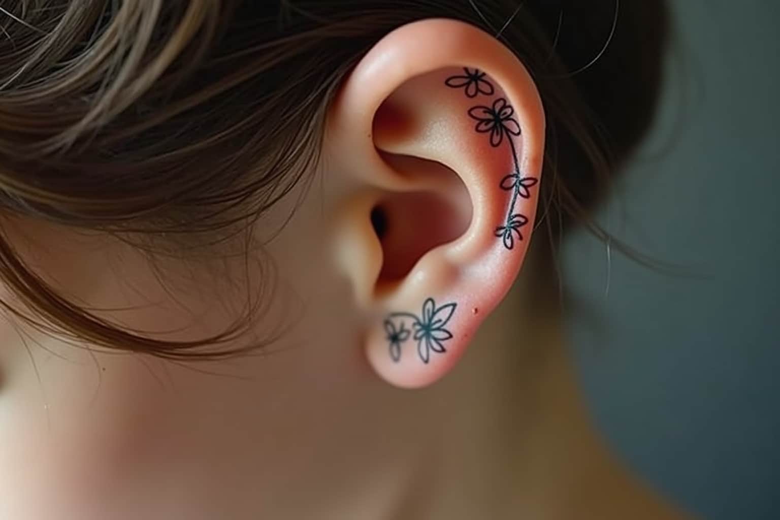 Entdecke trendige Ohr Tattoos für deinen individuellen Look